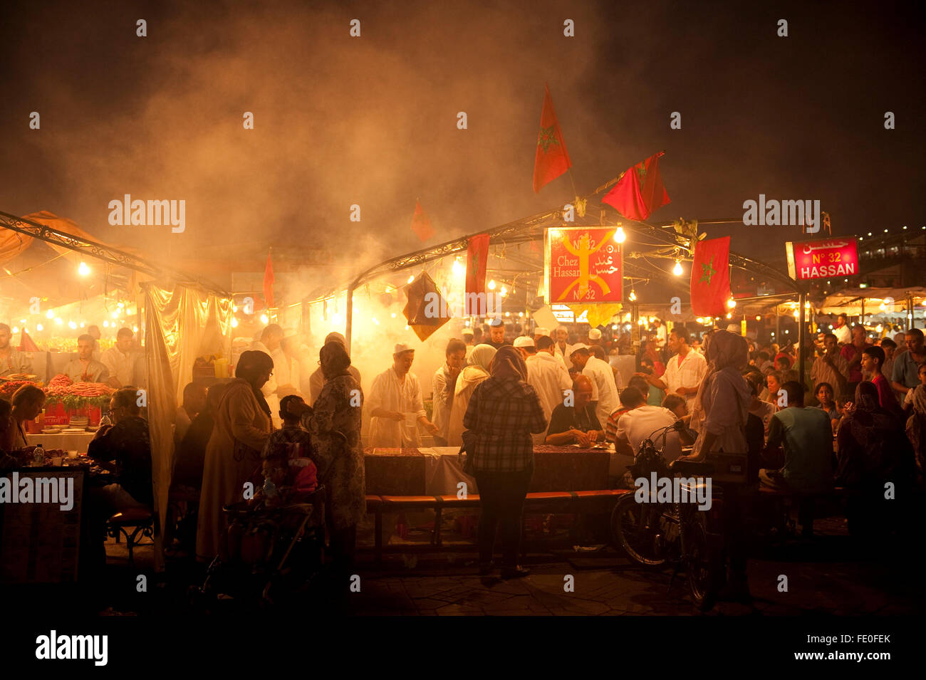 Marrakesh main square hi-res stock photography and images - Alamy