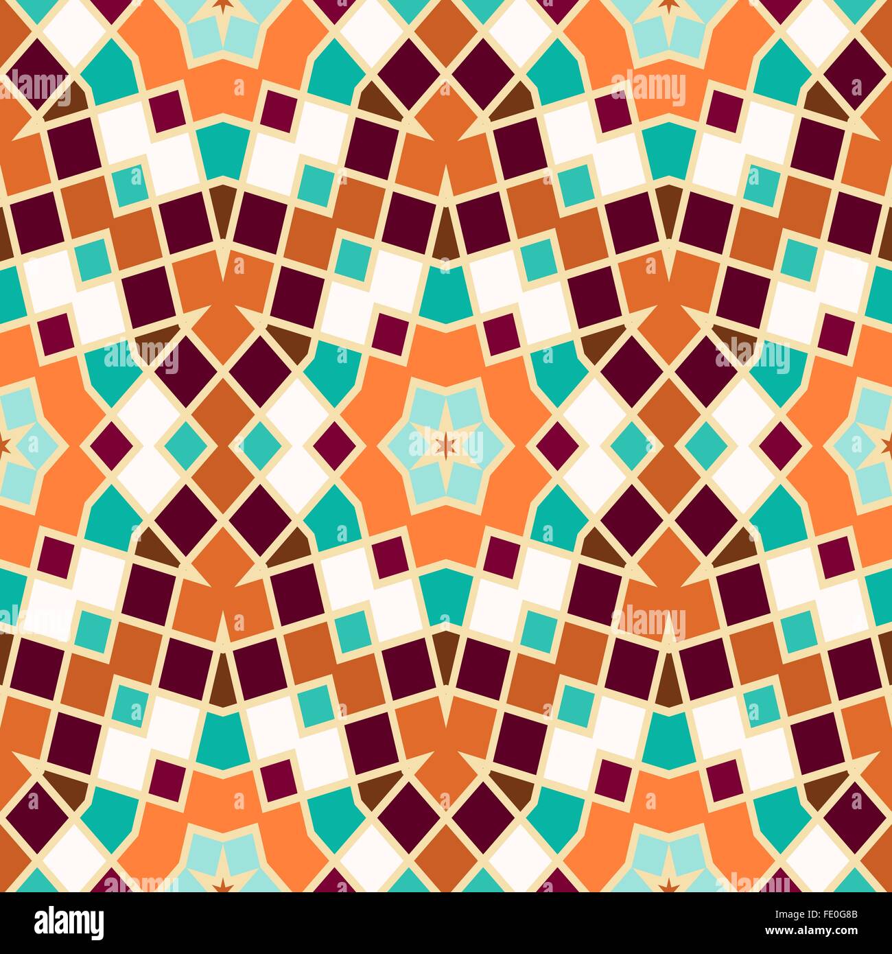 Seamless geometric pattern background Stock Photo - Alamy