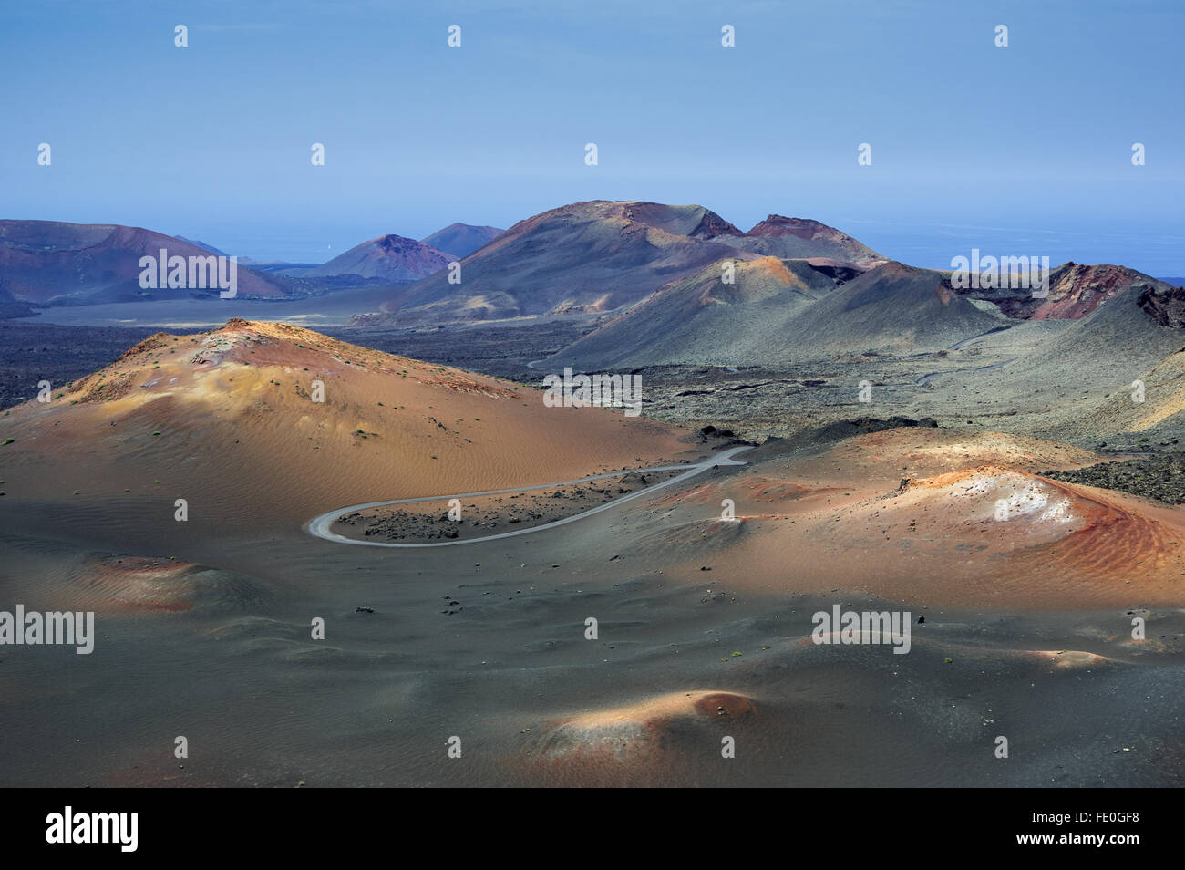 Timanfaya national park Stock Photo - Alamy