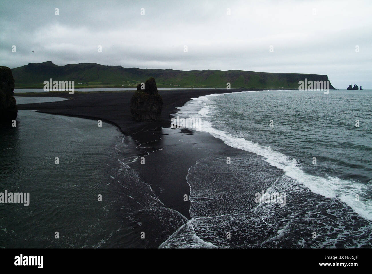 Iceland lake colorful shot taken during the summer season Stock Photo ...