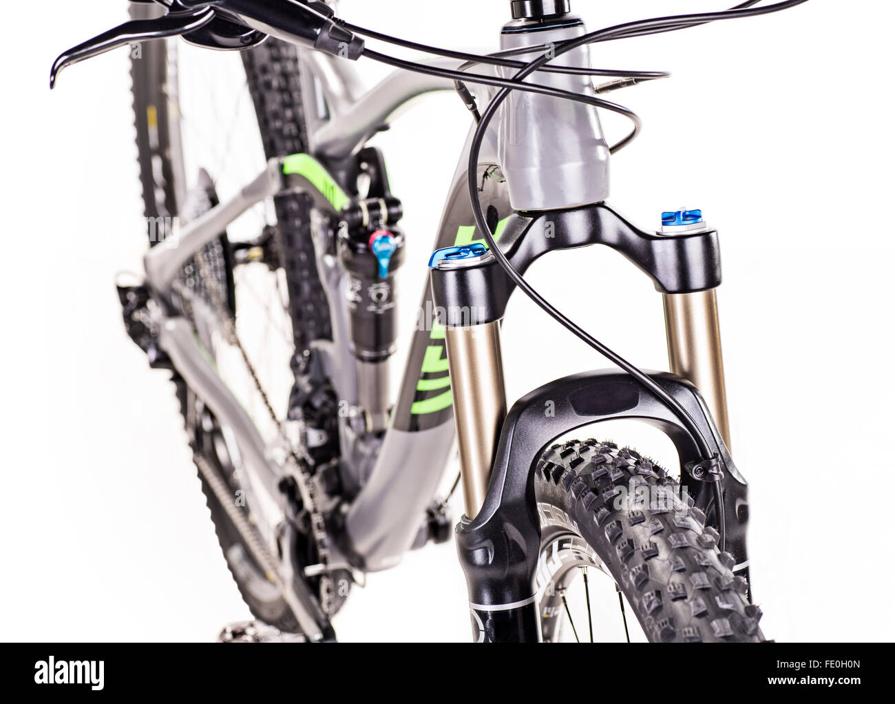 Modern bikes Cut Out Stock Images & Pictures - Alamy