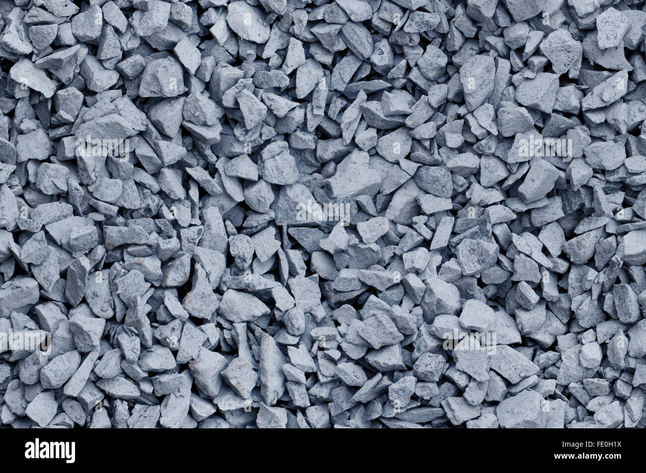 Bluish gray gravel used for construction fill, seamless background ...
