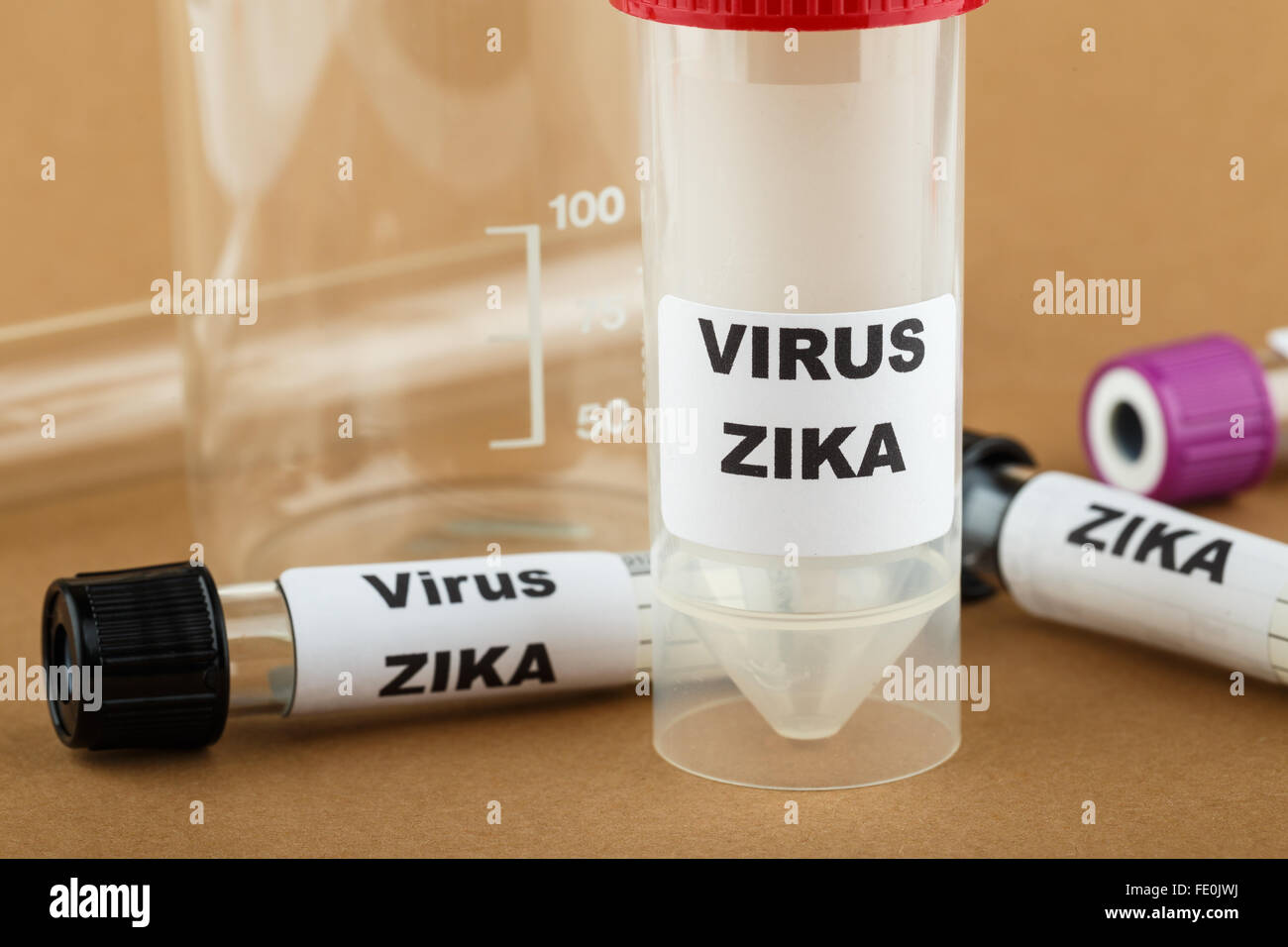 Zika virus concept photo with test tube Stock Photo - Alamy