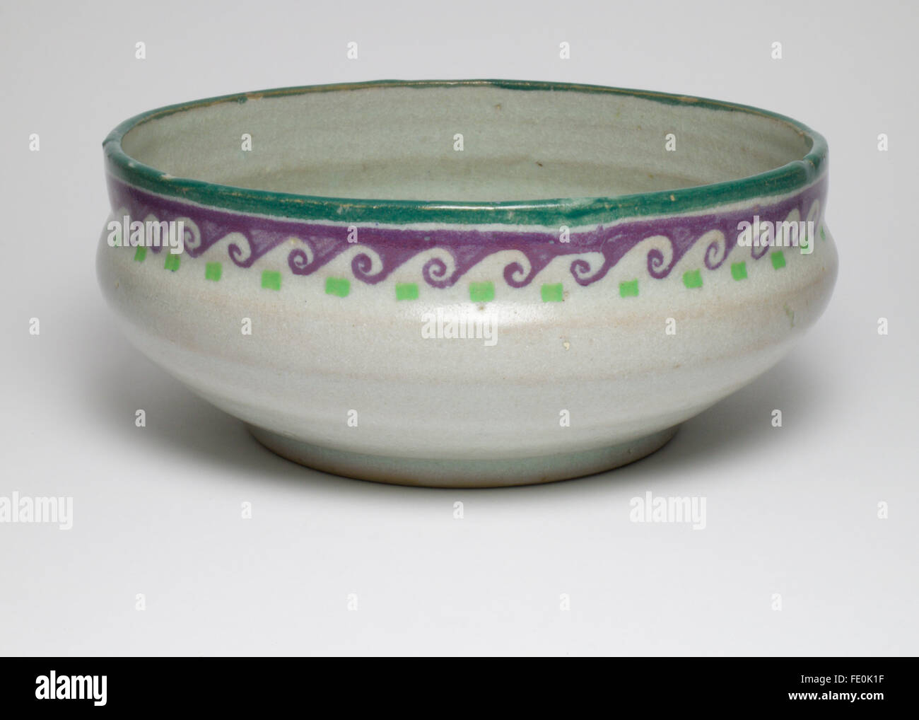 Early Poole Cater Stabler Adams Art Deco Wave pattern bowl, made early ...