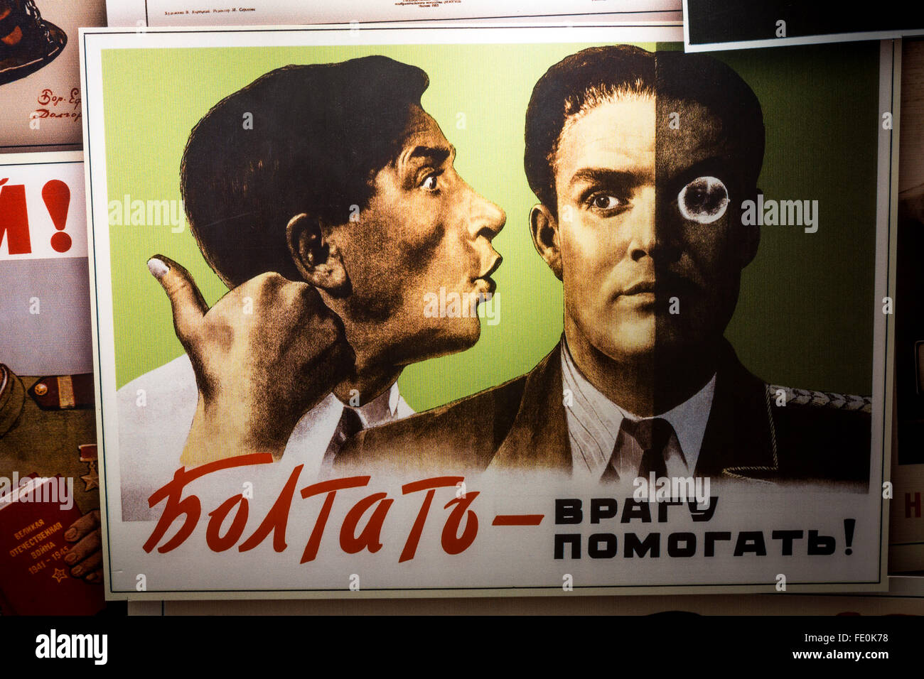 Cold war propaganda posters hi-res stock photography and images - Alamy