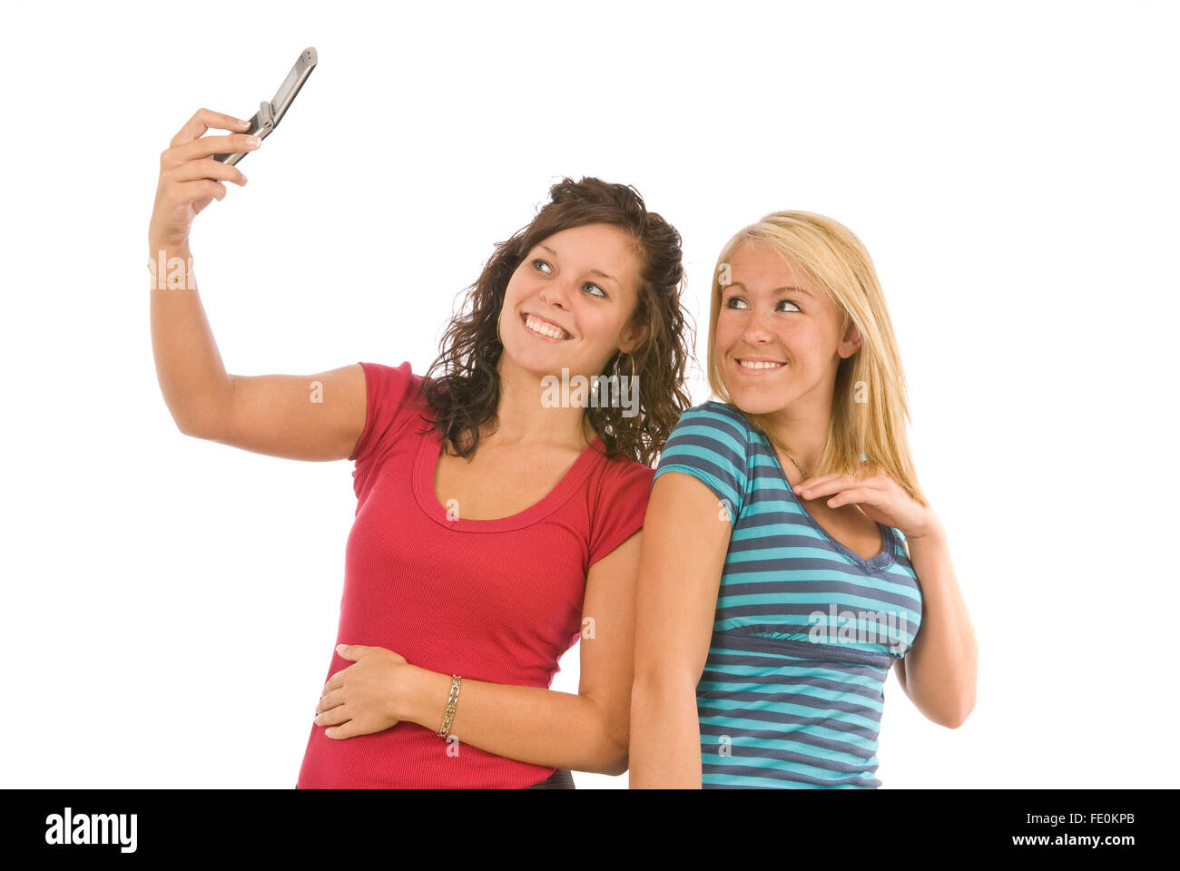 Cell Phone Self-Portrait Stock Photo - Alamy