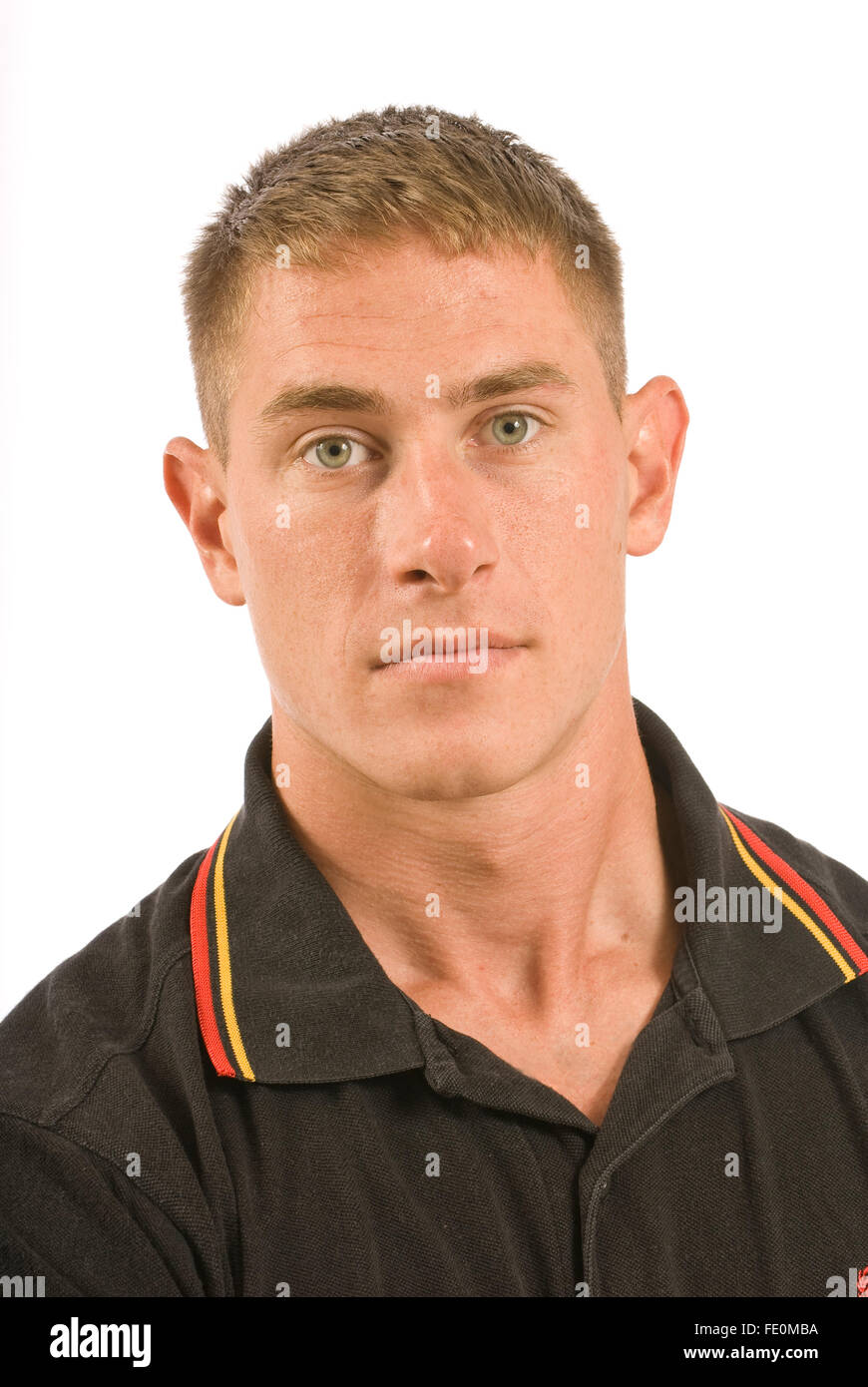 Focused young Man Stock Photo - Alamy