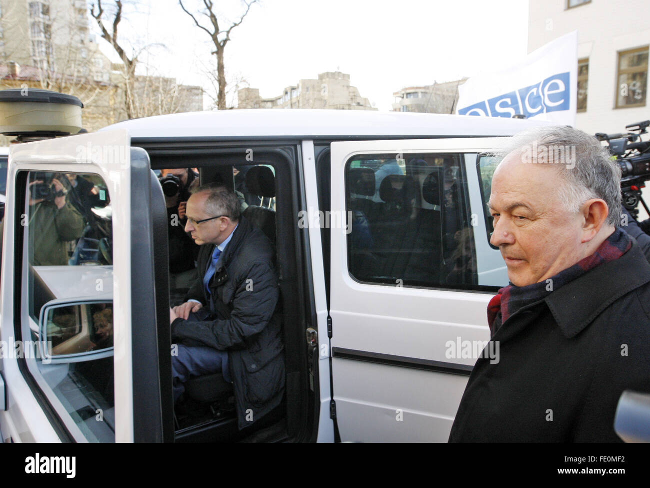 Kiev, Ukraine. 3rd Feb, 2016. The Chief Monitor of the OSCE Special ...