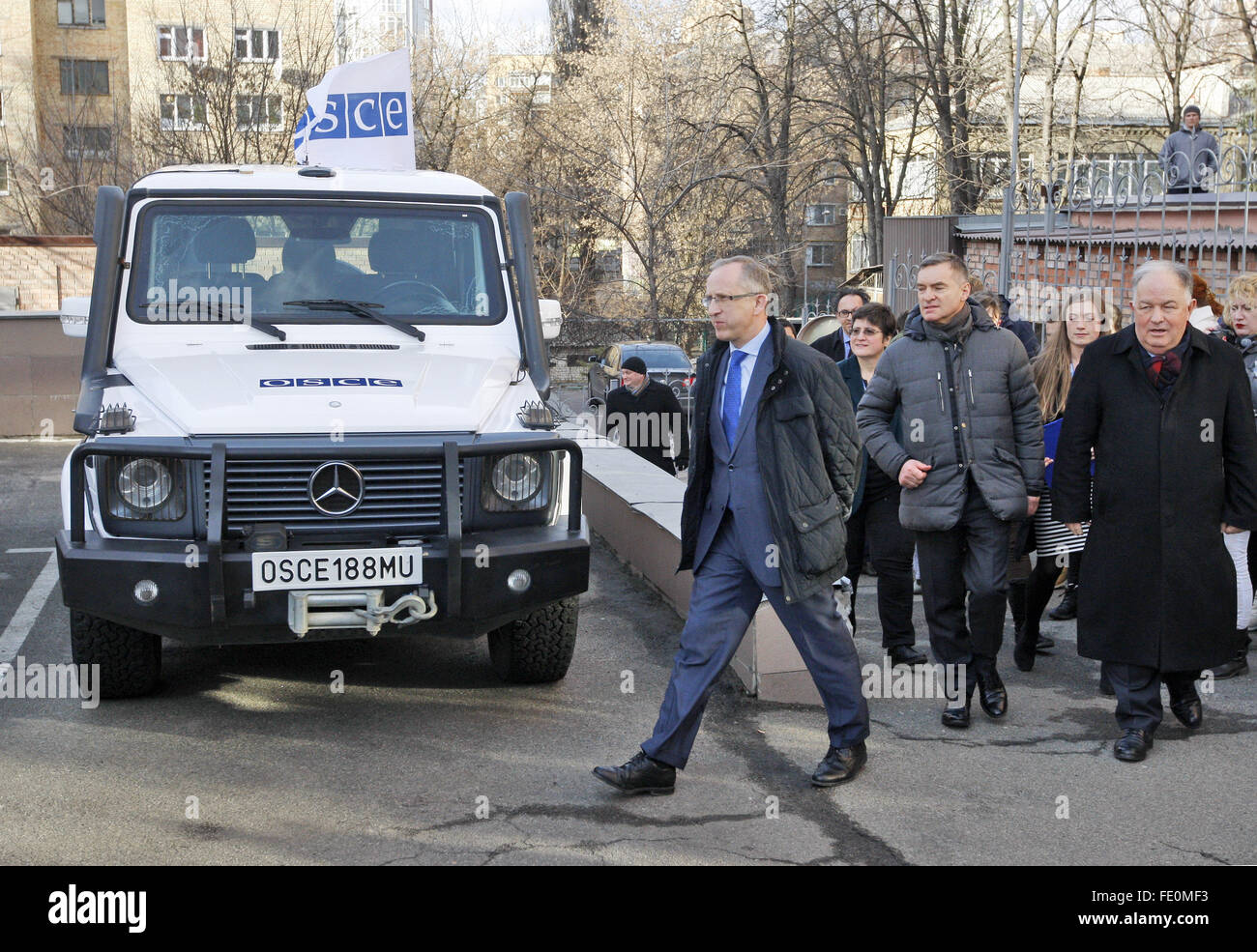Kiev, Ukraine. 3rd Feb, 2016. The Chief Monitor of the OSCE Special ...