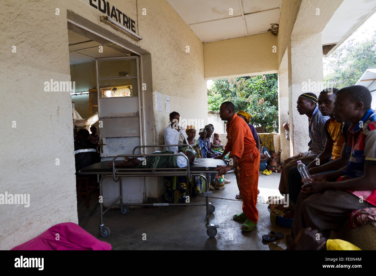 Pediatric care in the MSF hospital ,Rutshuru,North Kiwu ,DRC,Democratic ...