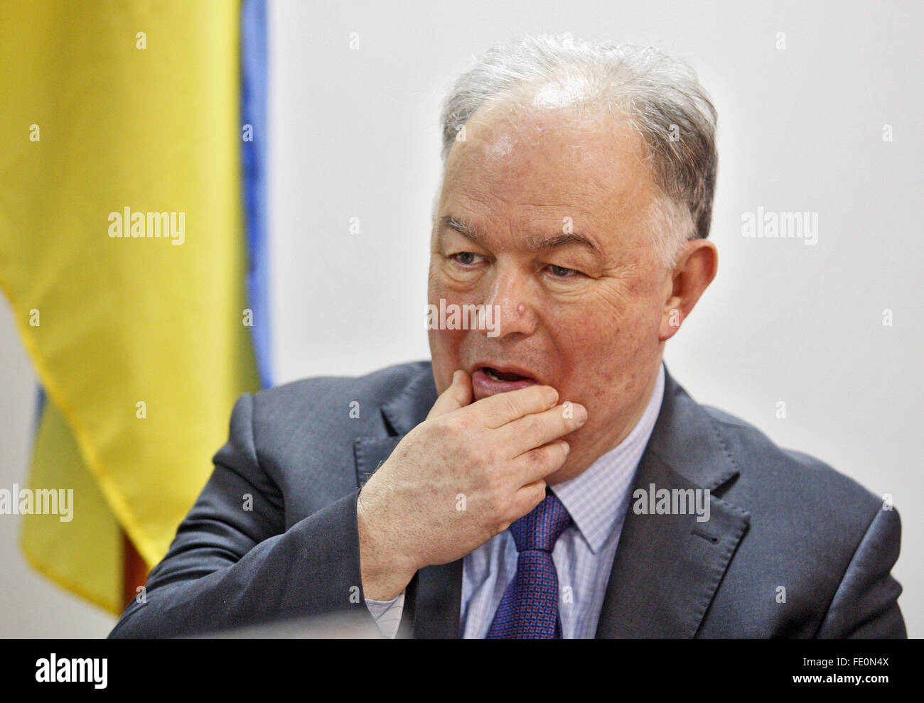 Kiev, Ukraine. 3rd Feb, 2016. The Chief Monitor of the OSCE Special ...