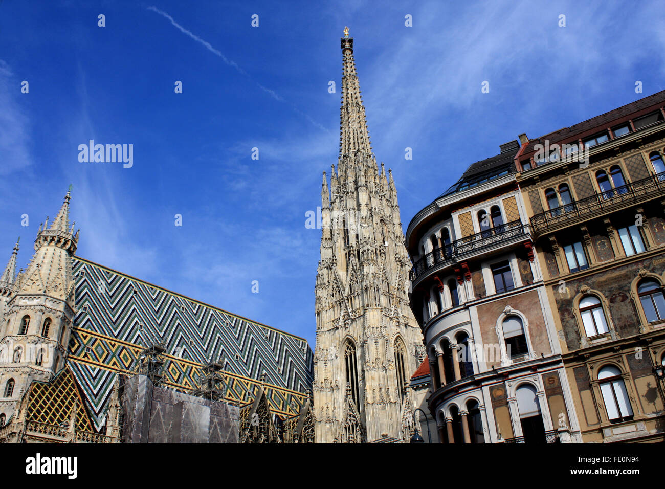 stephansdom cathedral on stephansplatz in Vienna Austria Stock Photo ...