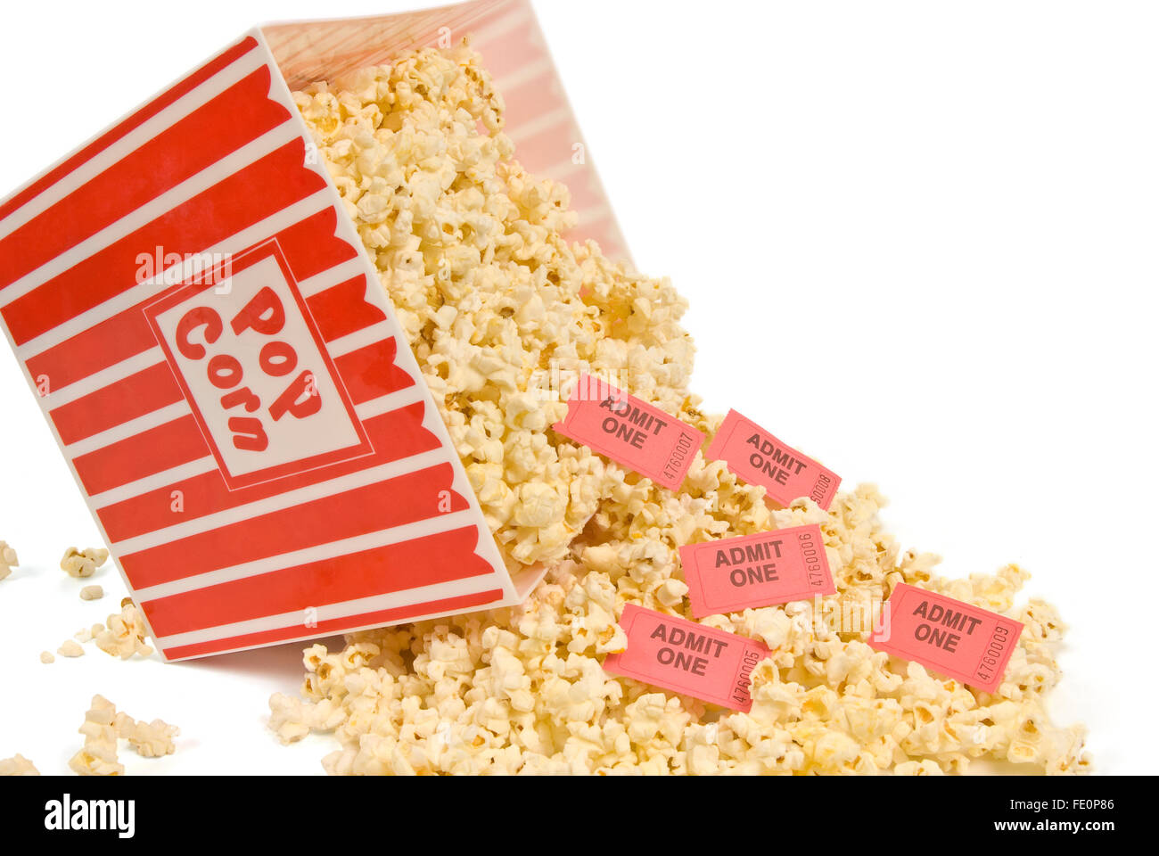 Movie ticket popcorn hi-res stock photography and images - Alamy