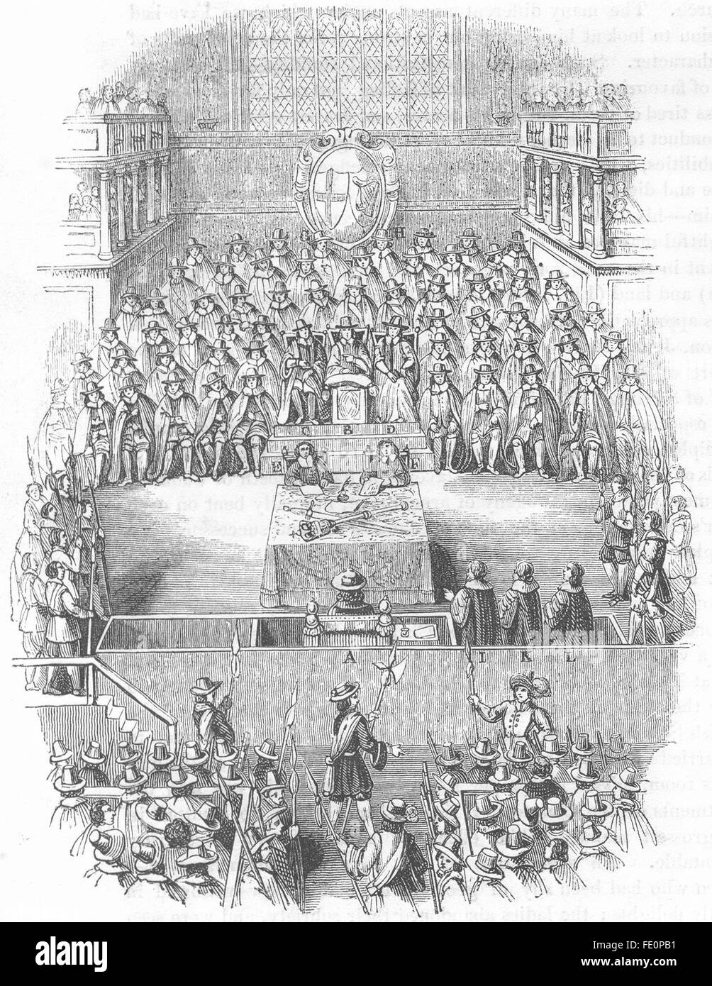 Kings trial charles 1684 antique hi-res stock photography and images ...