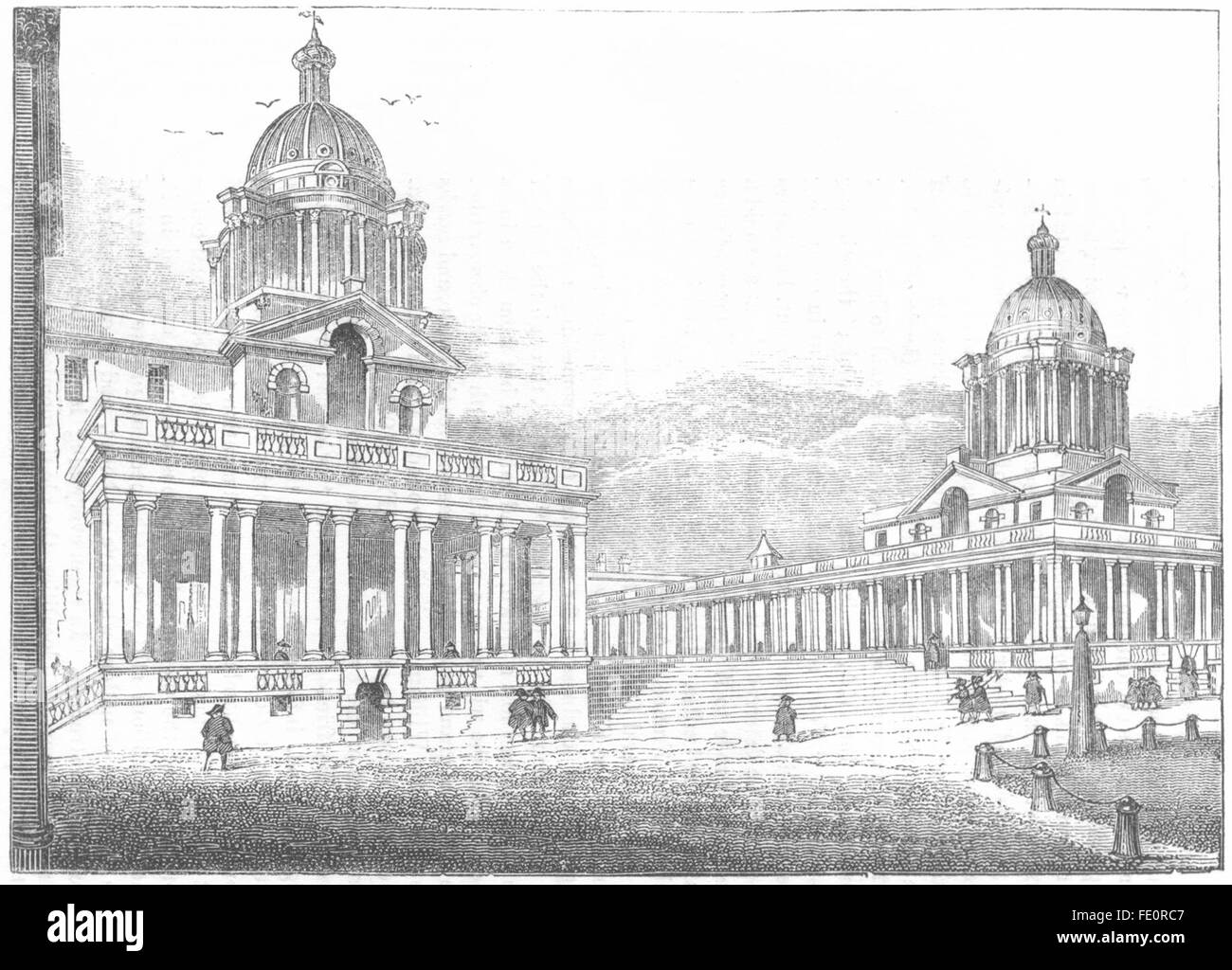 Old royal london hospital Black and White Stock Photos & Images - Alamy