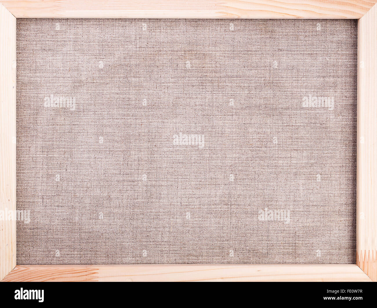 canvas background wooden frame texture Stock Photo - Alamy
