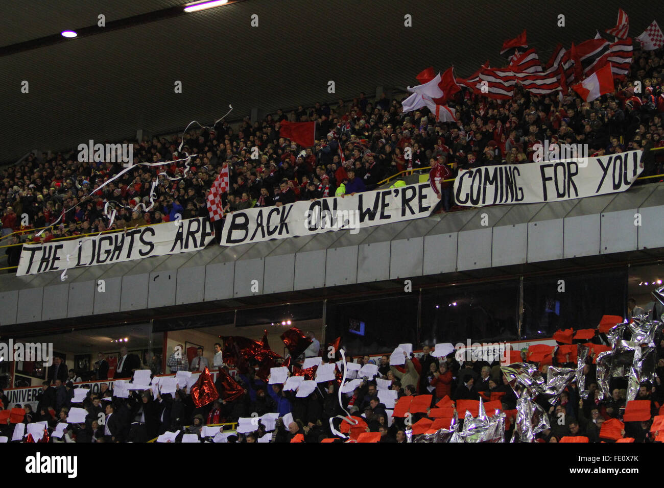 Aberdeen pittodrie display hi-res stock photography and images - Alamy