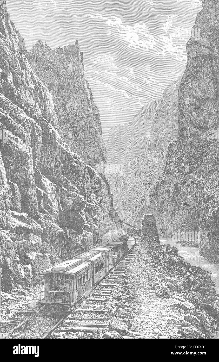 Gorge geography Black and White Stock Photos & Images - Alamy