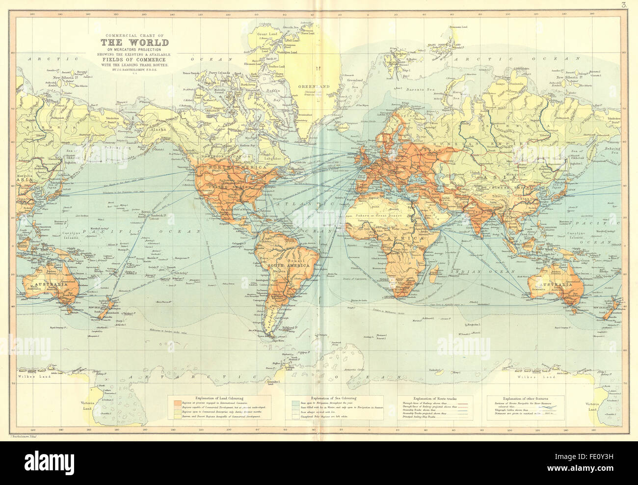 Trade routes map hi-res stock photography and images - Alamy