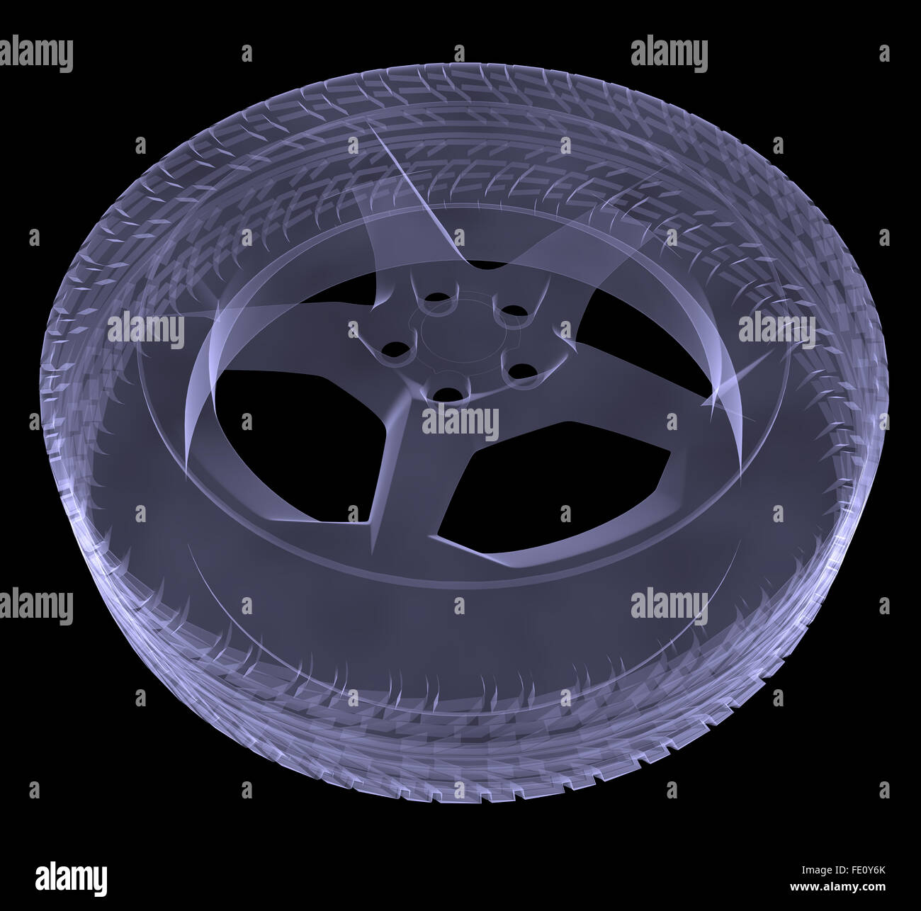 Car wheel xray Stock Photo - Alamy