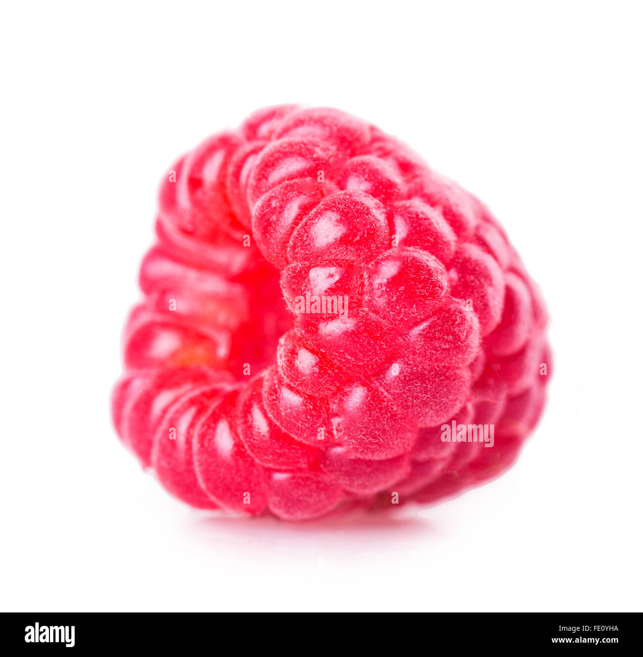 raspberry Isolated on white background Stock Photo - Alamy