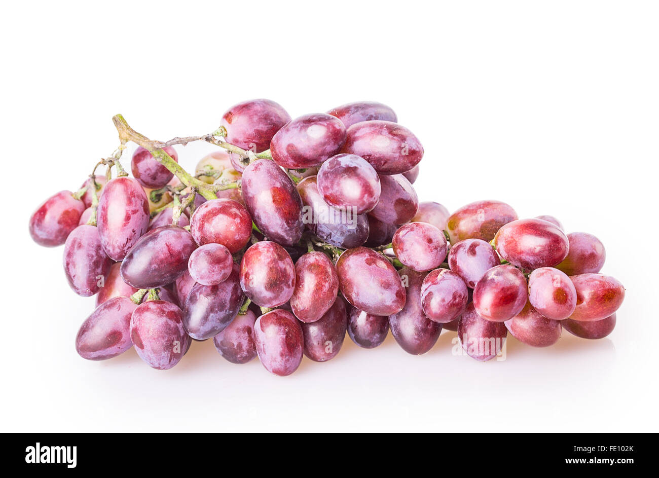 grapes Isolated on white background Stock Photo - Alamy