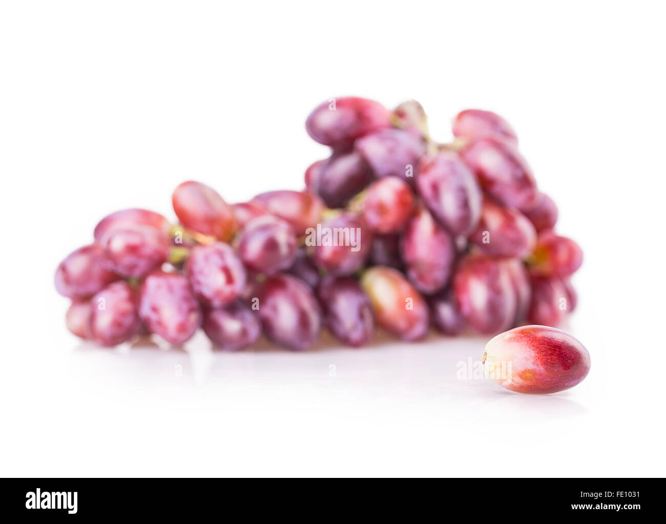 grapes Isolated on white background Stock Photo - Alamy