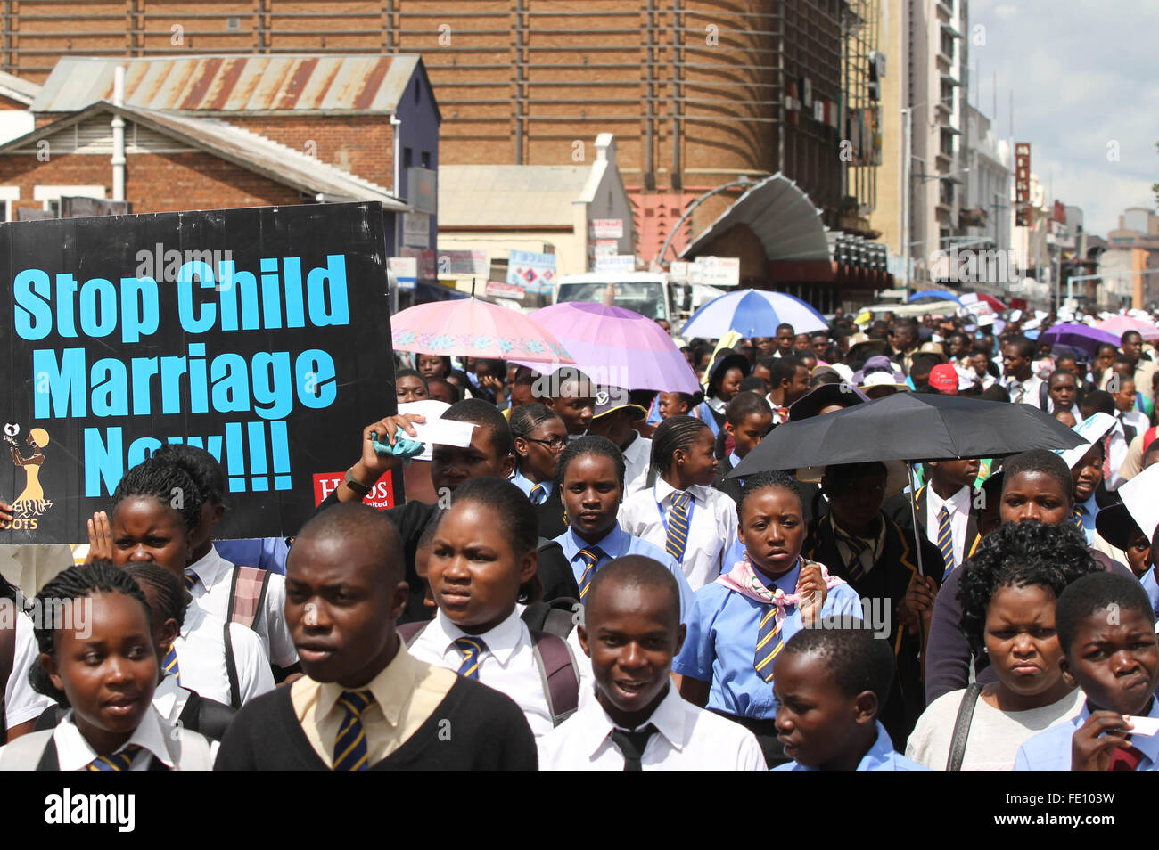 Zimbabwean girls hi-res stock photography and images - Alamy