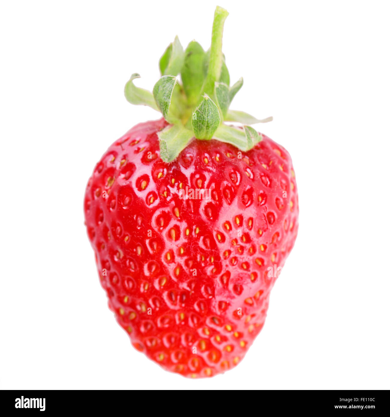 strawberry Isolated on white background Stock Photo - Alamy