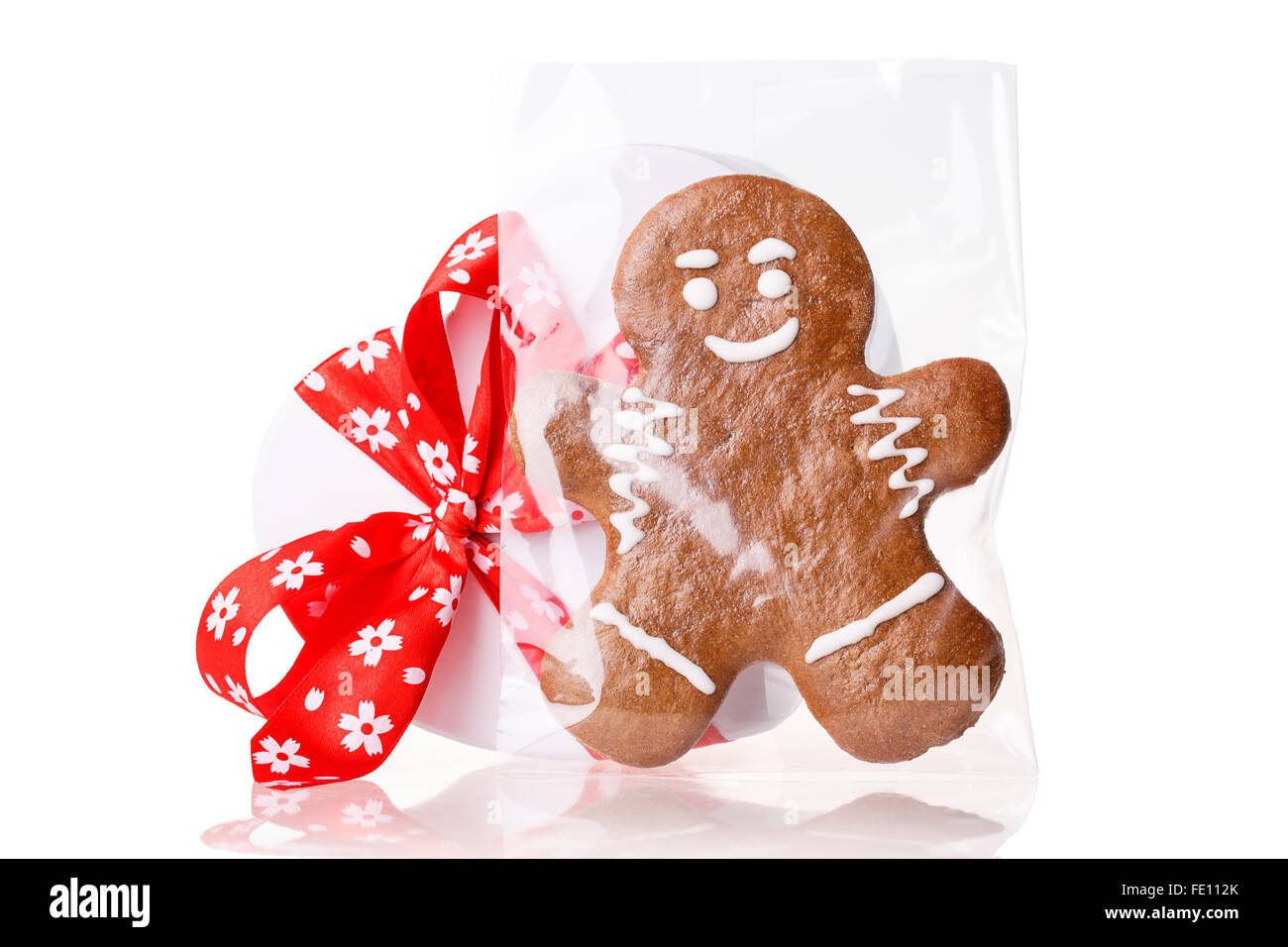 cookie man Isolated on white background Stock Photo - Alamy