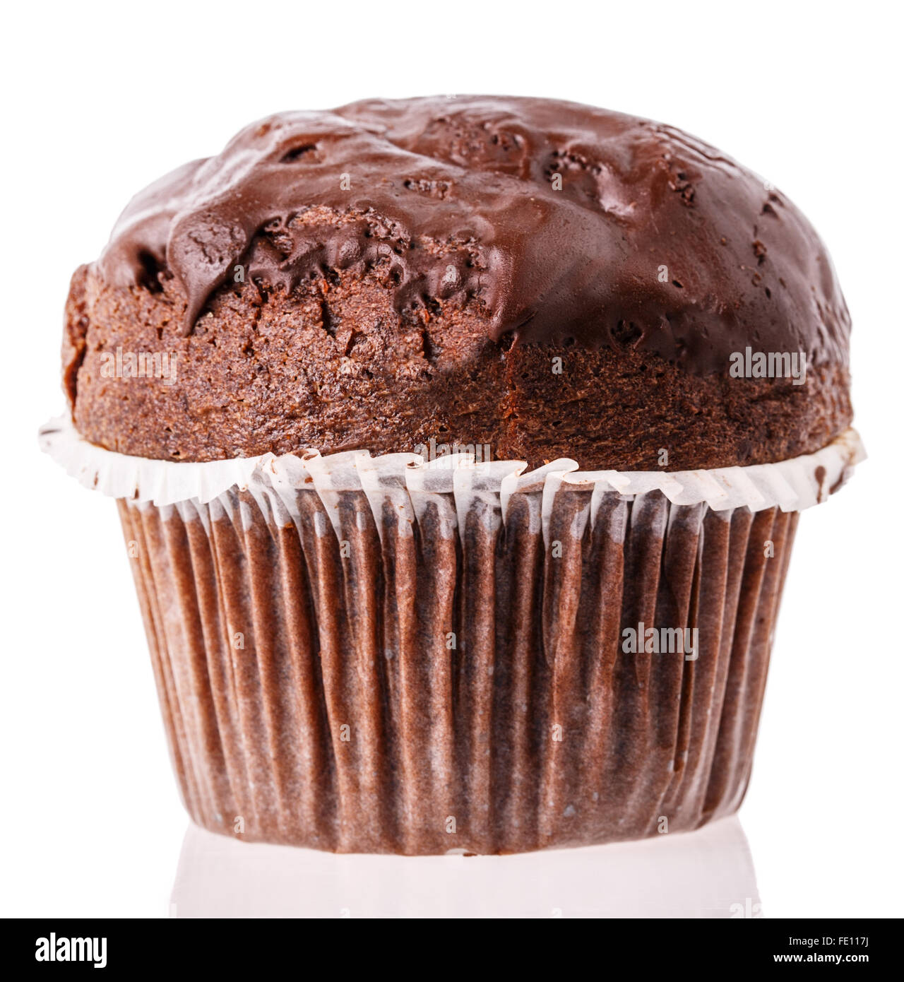 cake Isolated on white background Clipping Path Stock Photo - Alamy