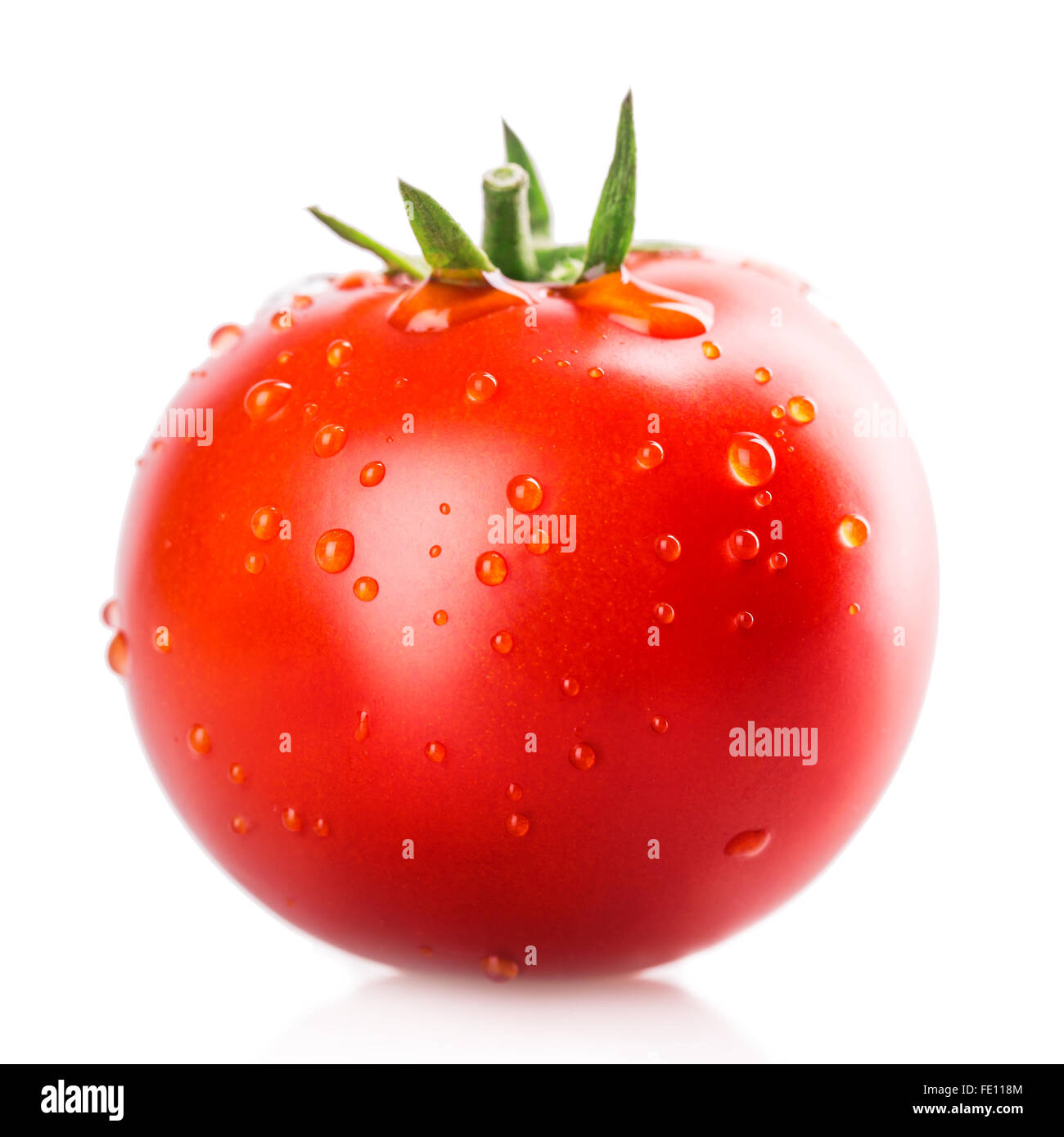 tomato Isolated on white background Stock Photo - Alamy