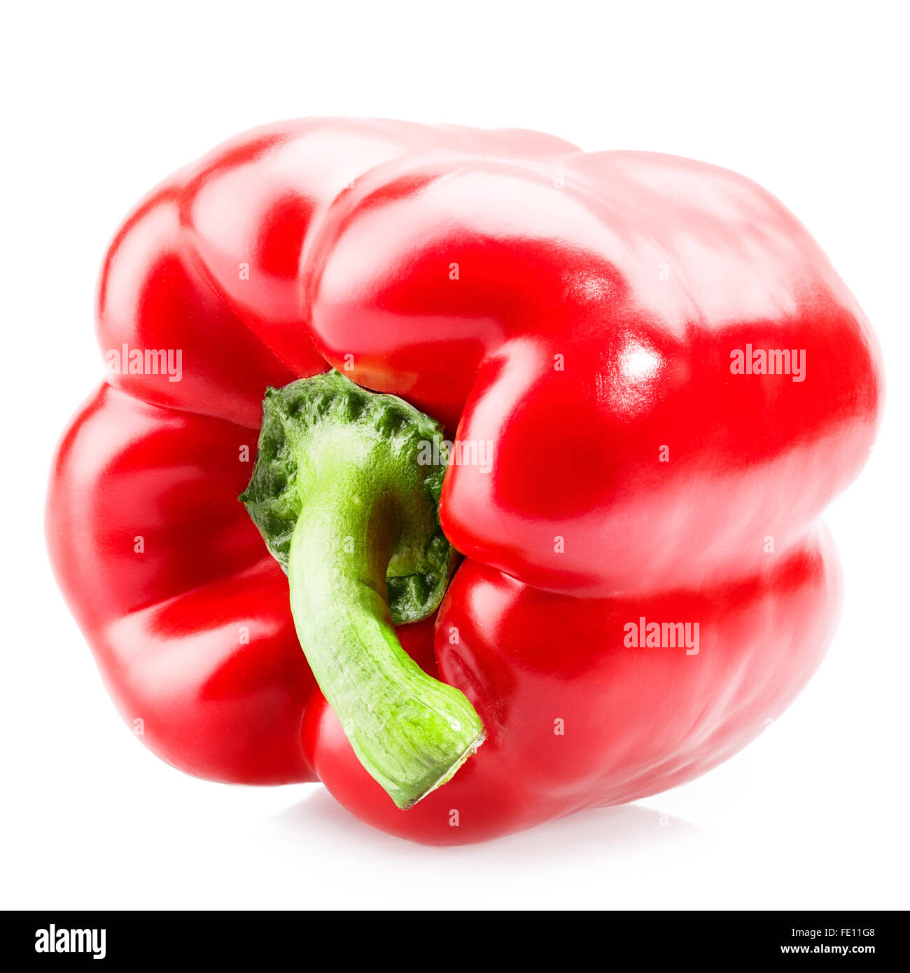 red pepper Isolated on white background Stock Photo - Alamy