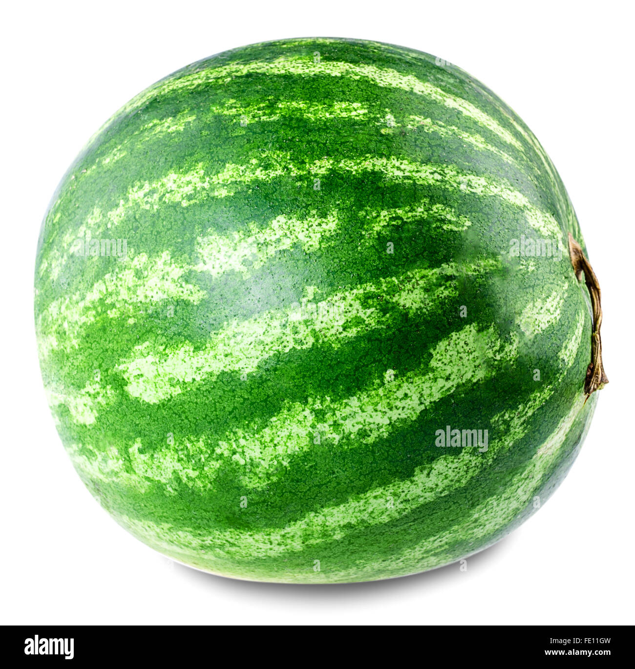 watermelon Isolated on white background Clipping Path Stock Photo - Alamy