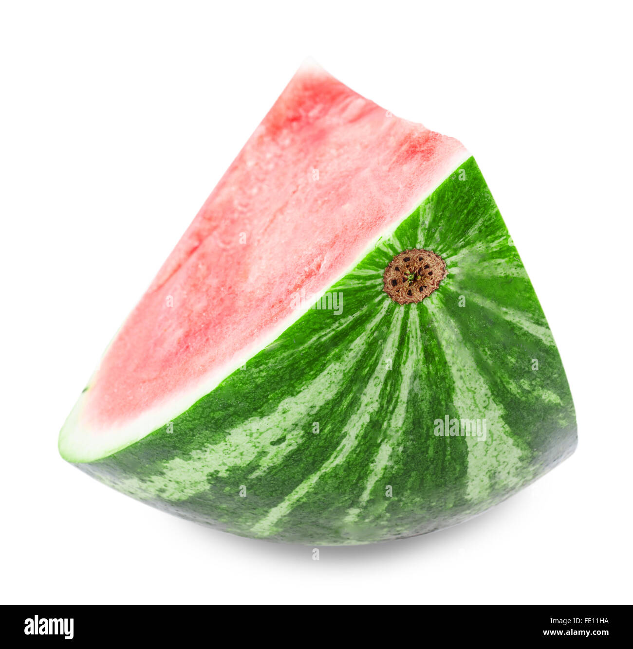 watermelon Isolated on white background Clipping Path Stock Photo - Alamy