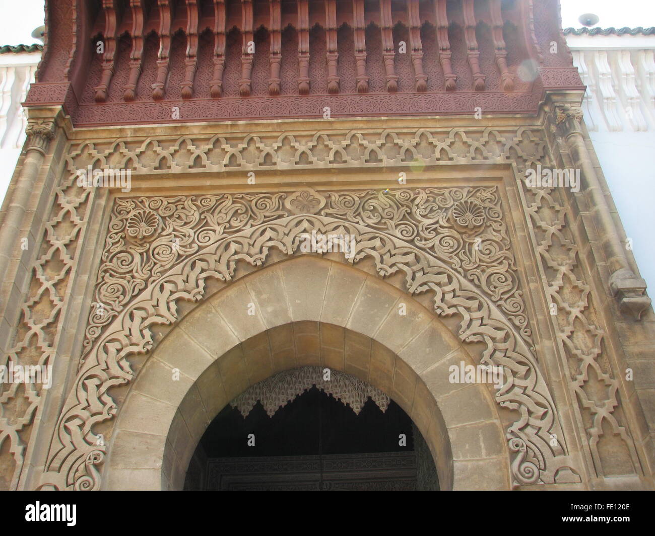 The Sunna Mosque is the biggest Mosque in Rabat, Morocco Stock Photo ...