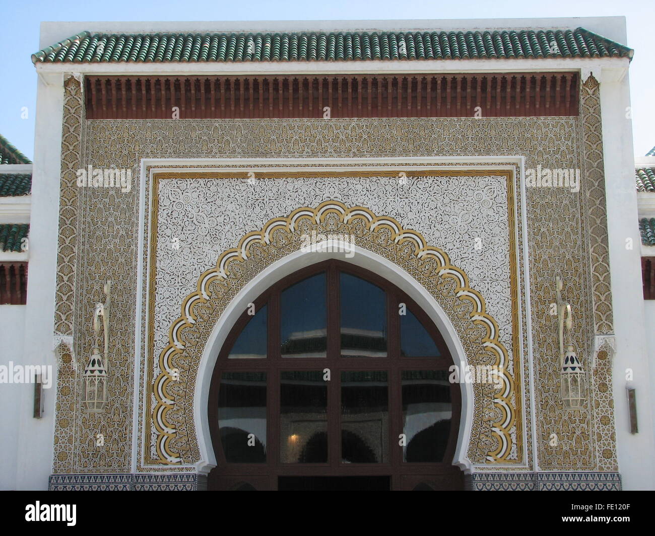 The Sunna Mosque is the biggest Mosque in Rabat, Morocco Stock Photo ...