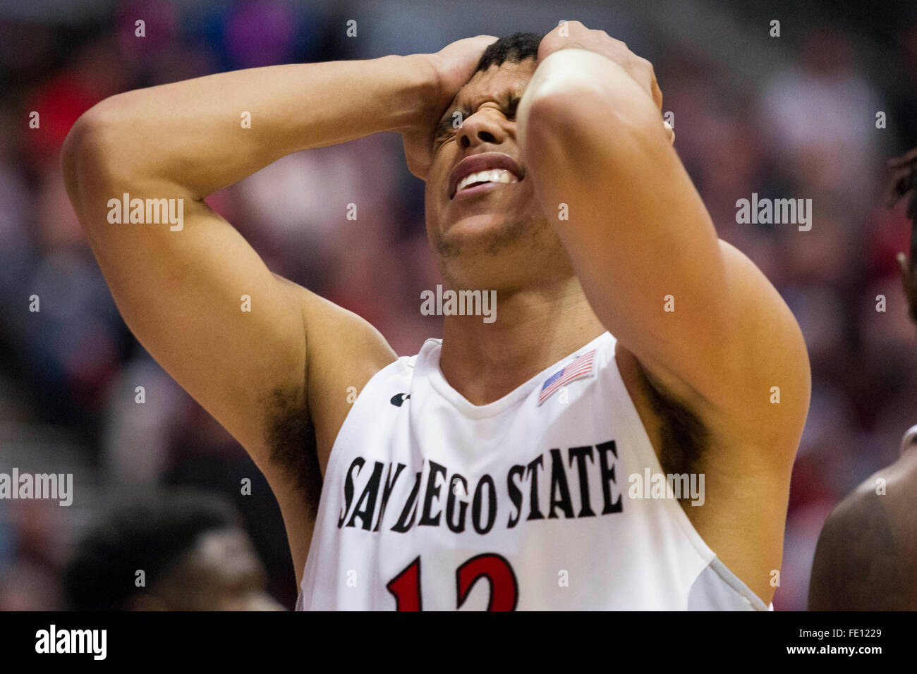 San Diego, California, USA. 2nd Feb, 2016. February 2, 2016] SDSU guard ...