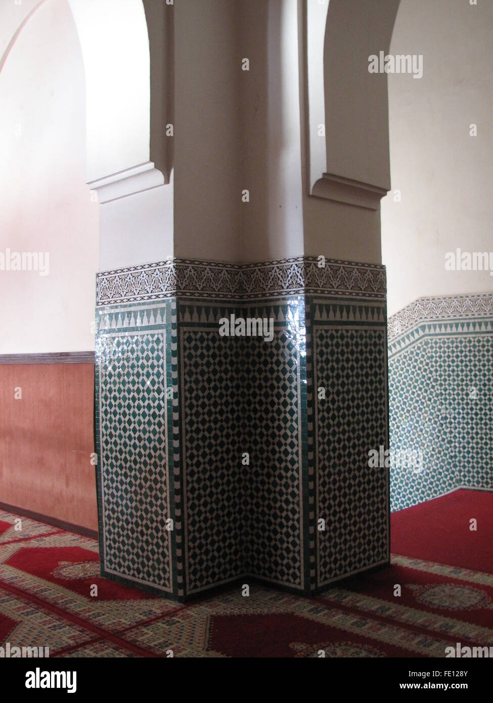 The Sunna Mosque is the biggest Mosque in Rabat, Morocco Stock Photo ...