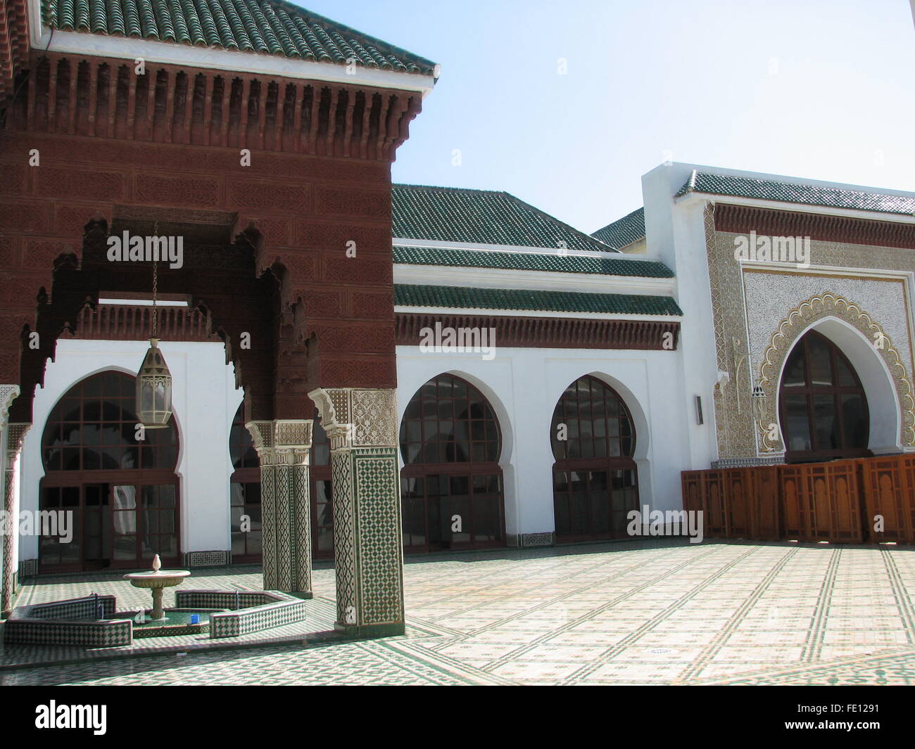 The Sunna Mosque is the biggest Mosque in Rabat, Morocco Stock Photo ...
