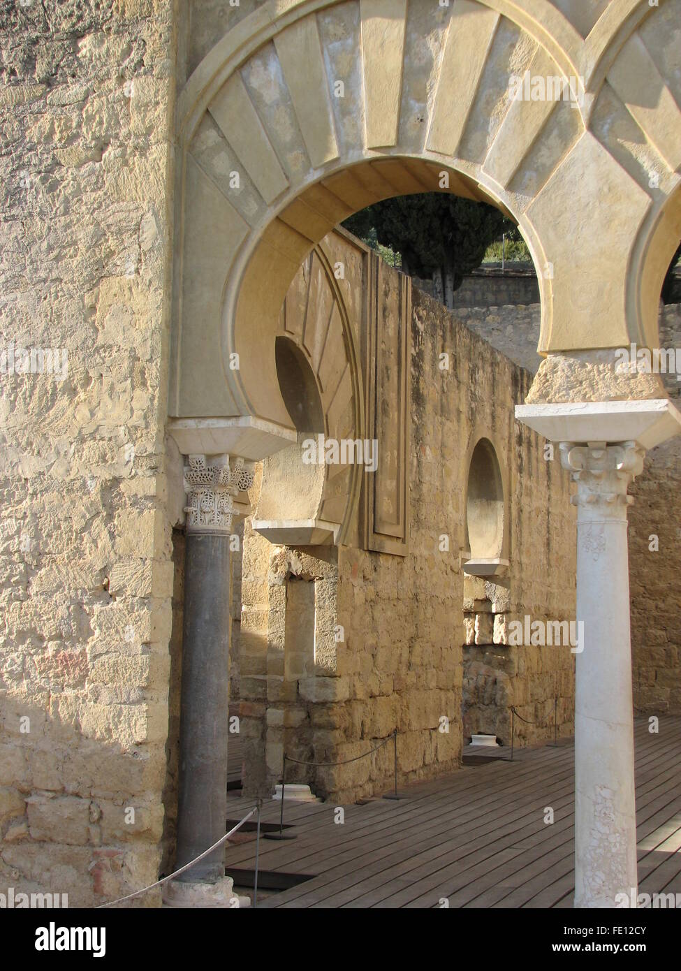 Ruines of the Moorish Muslim/Islamic caliphate city Madinat al Zahra ...