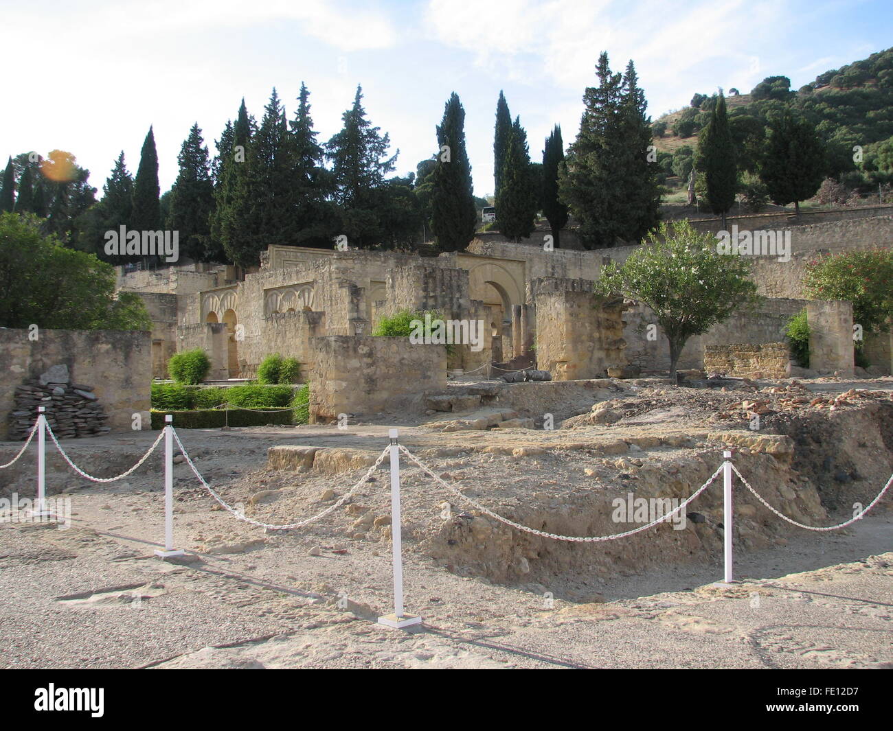 Ruines of the Moorish Muslim/Islamic caliphate city Medina Azahara ...