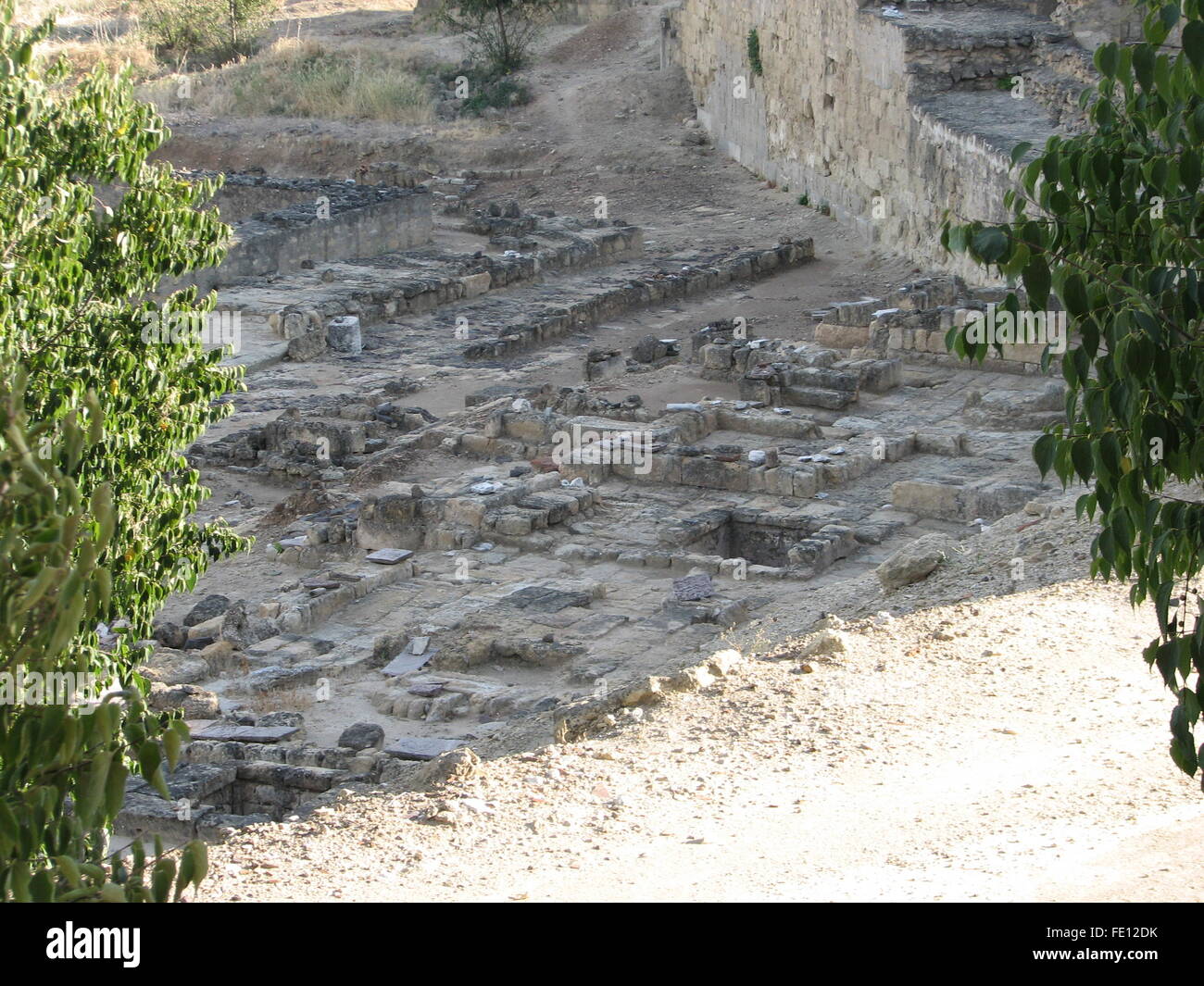 Ruines of the Moorish Muslim/Islamic caliphate city Medina Azahara ...