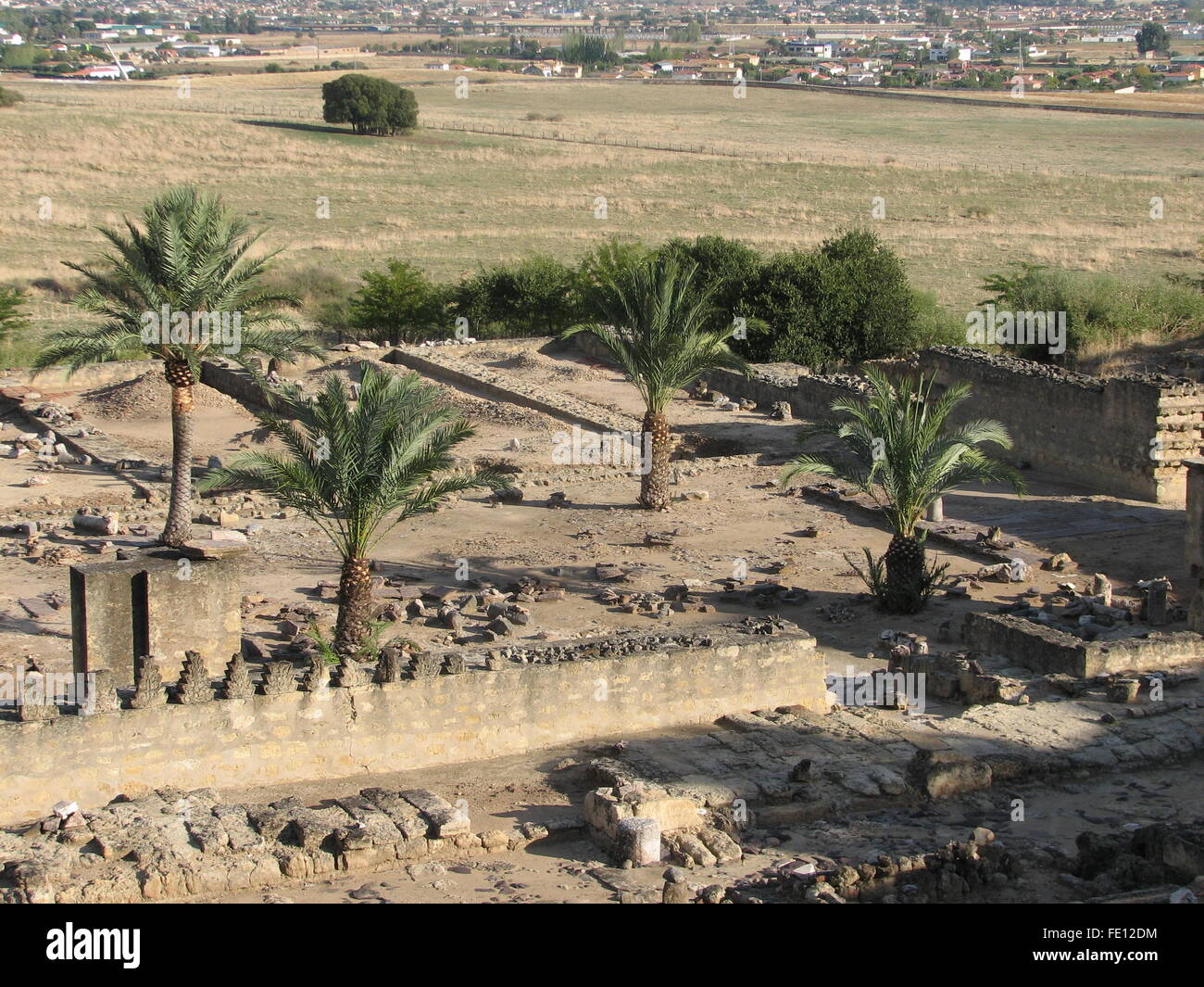 Ruines of the Moorish Muslim/Islamic caliphate city Medina Azahara ...