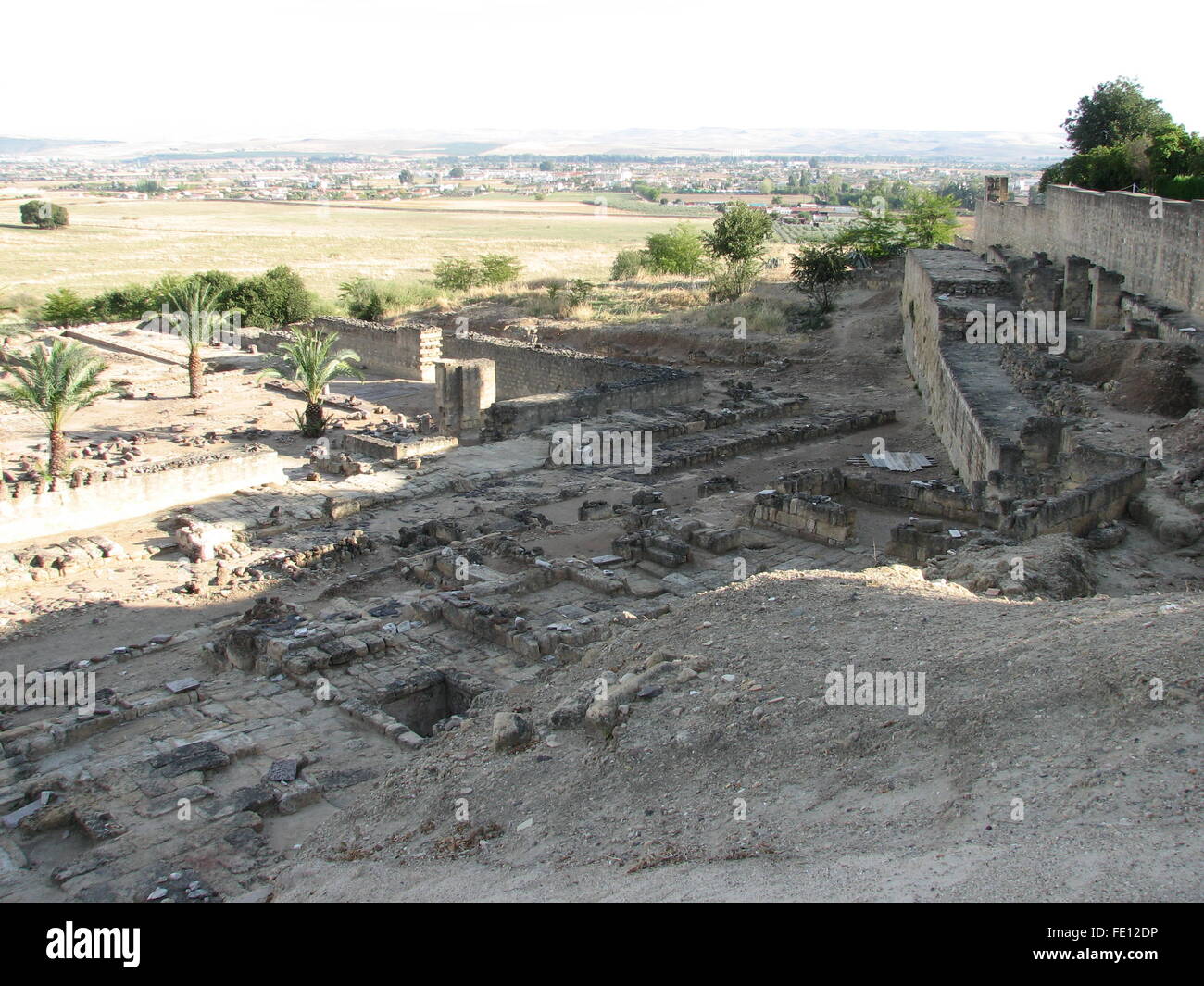 Ruines of the Moorish Muslim/Islamic caliphate city Medina Azahara ...