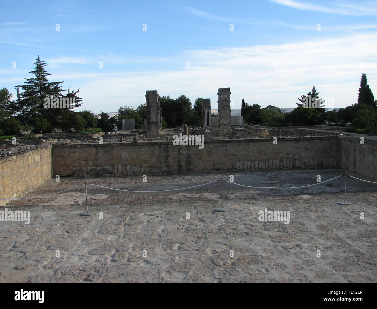 Ruines of the Moorish Muslim/Islamic caliphate city Medina Azahara ...
