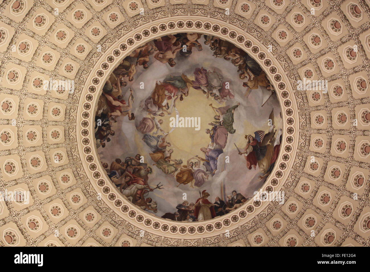 Library of congress ceiling hi-res stock photography and images - Alamy