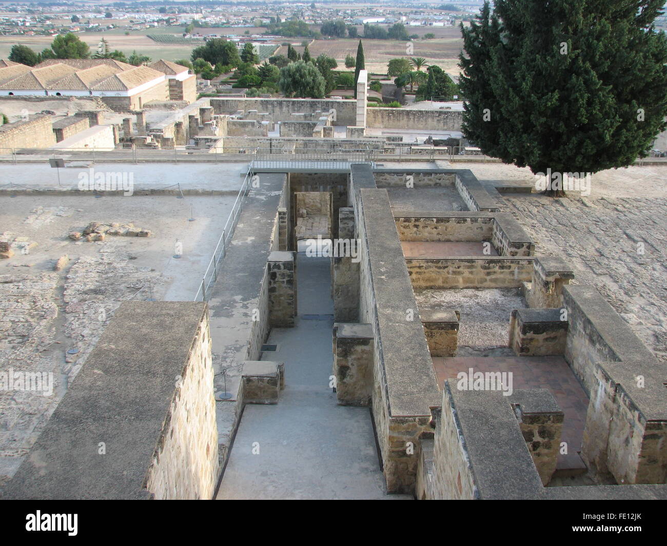 Ruines of the Moorish Muslim/Islamic caliphate city Medina Azahara ...
