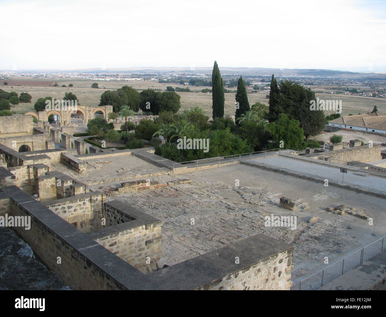 Ruines of the Moorish Muslim/Islamic caliphate city Medina Azahara ...