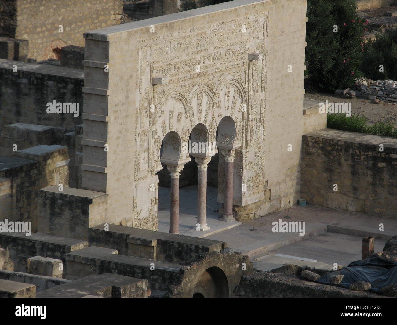 Ruines of the Moorish Muslim/Islamic caliphate city Medina Azahara ...